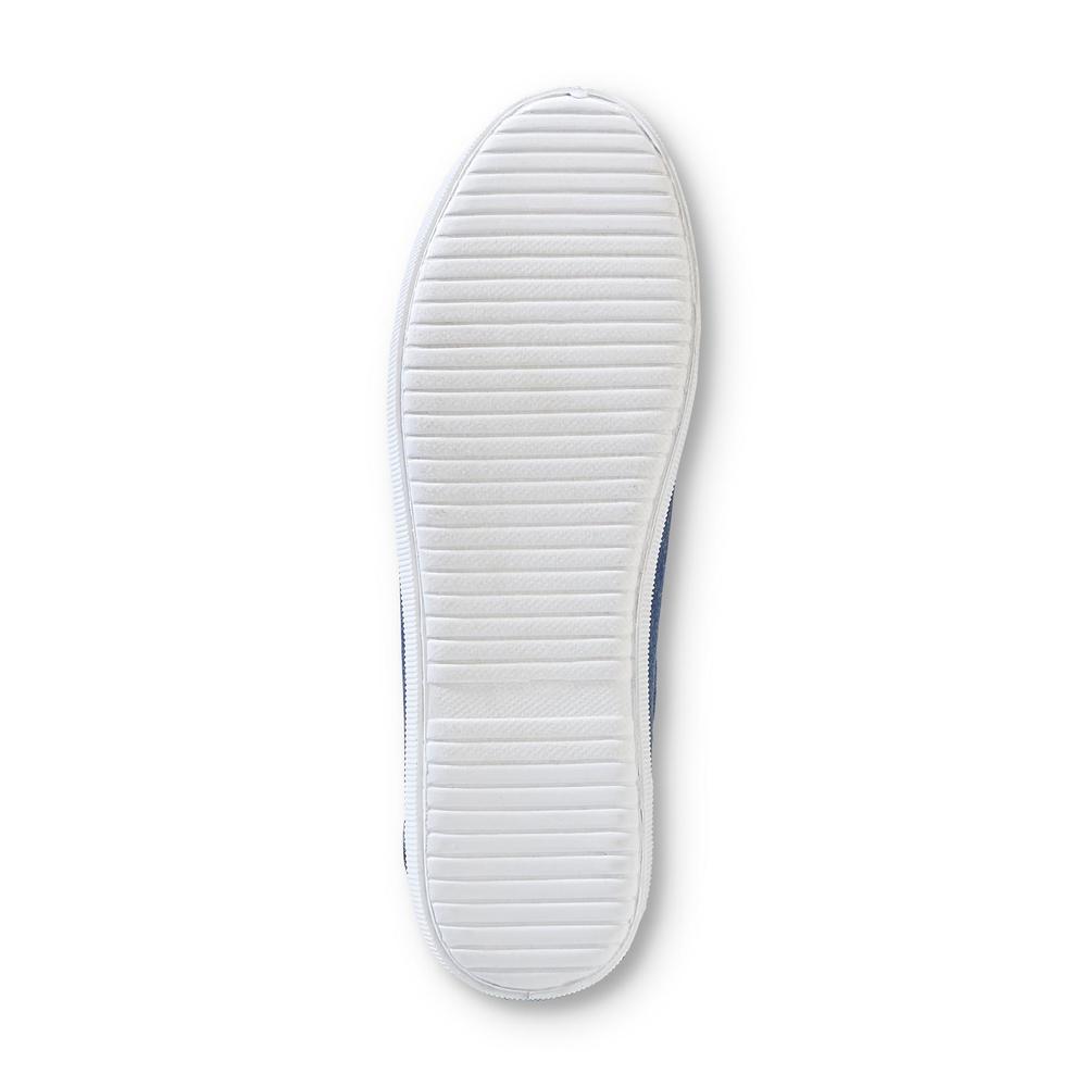 Basic Editions Women's Eavan Casual Canvas Shoe - Denim