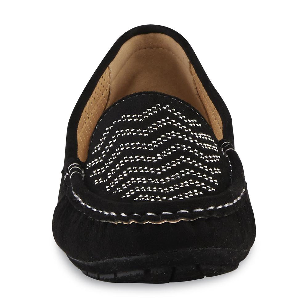 Bongo Women's Calianna Black/Silver Moccasin