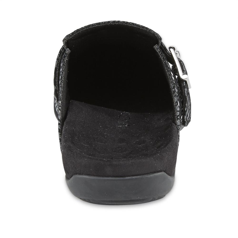 Vionic Women's Calgary Black Casual Mule Comfort Shoe