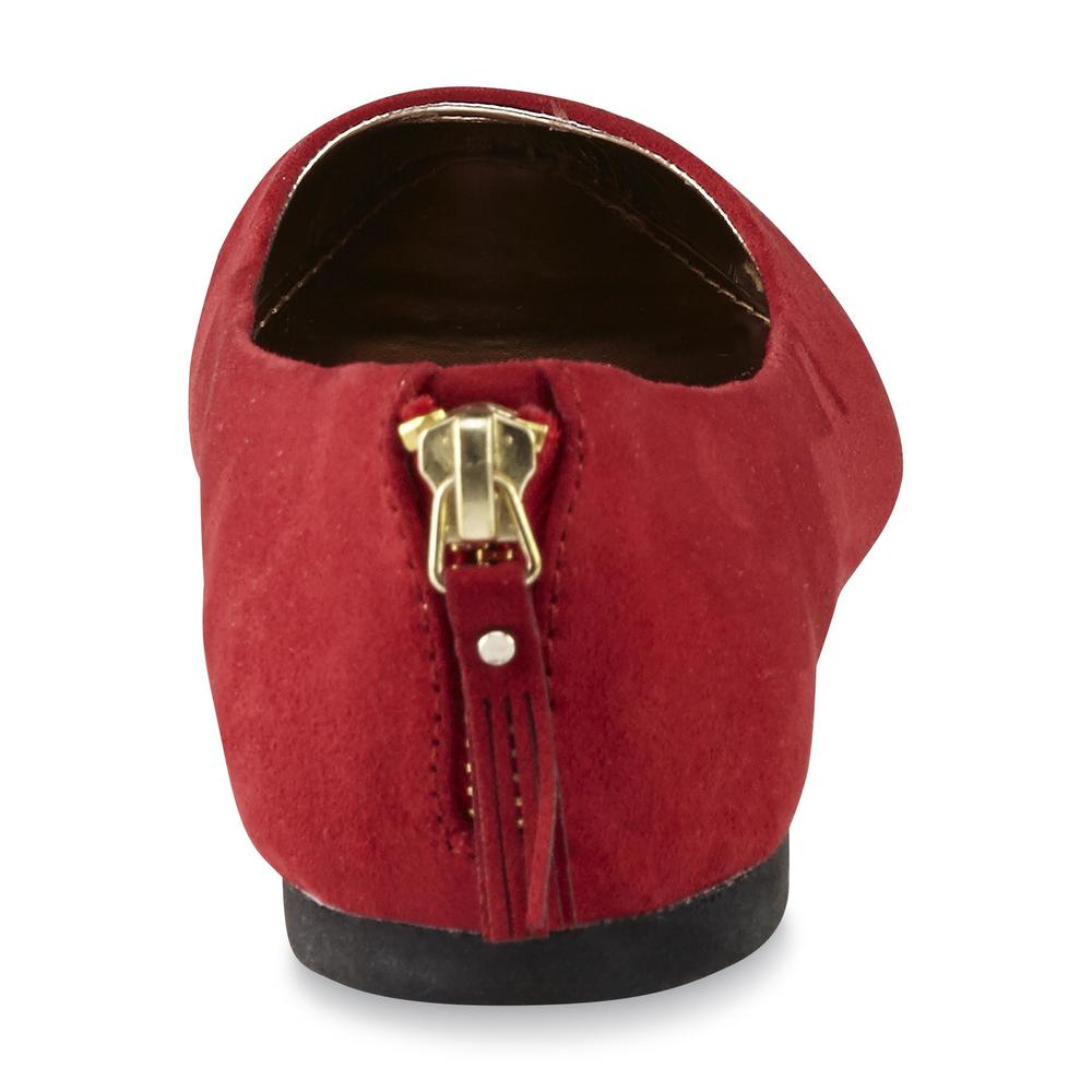 Bongo Women's Malcolm Red Ballet Flat