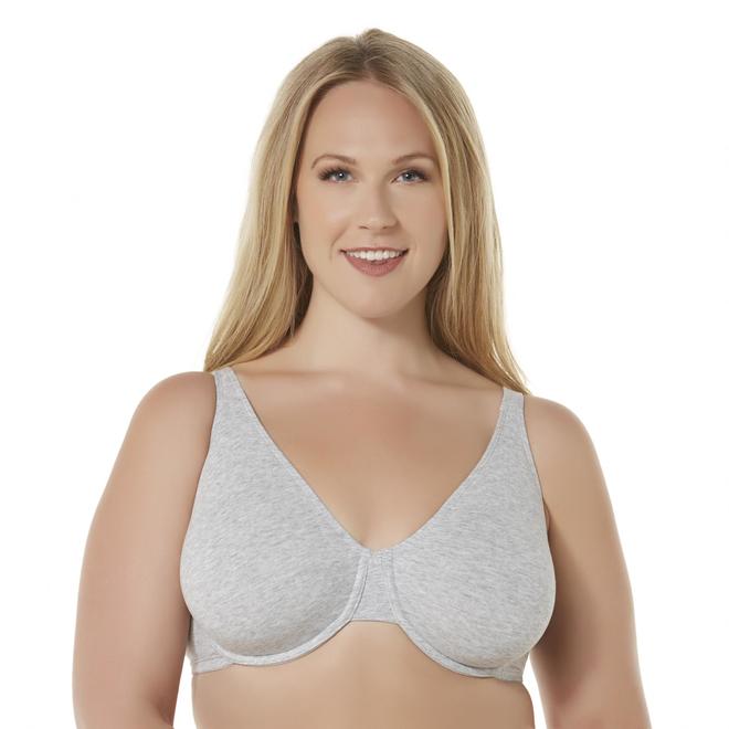 Bestform Womens Plus Cotton Stretch Underwire Bra