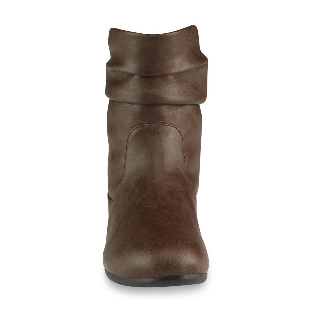 Personal Identity Women's Castro Brown Slouch Ankle Boot