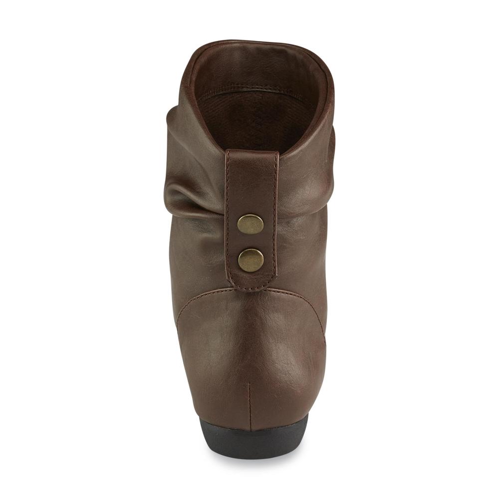 Personal Identity Women's Castro Brown Slouch Ankle Boot