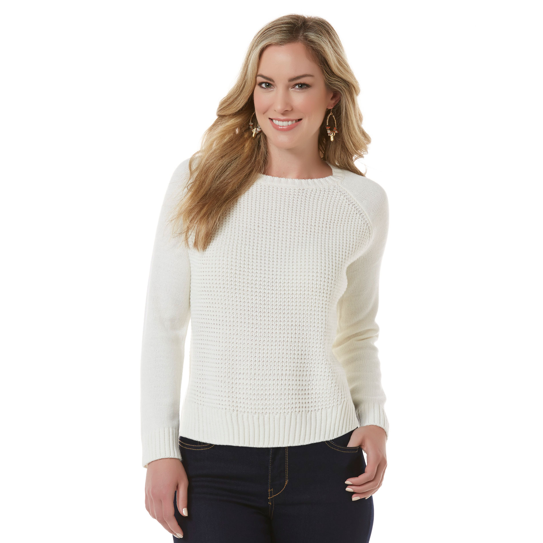 Covington Petite's Textured Knit Sweater