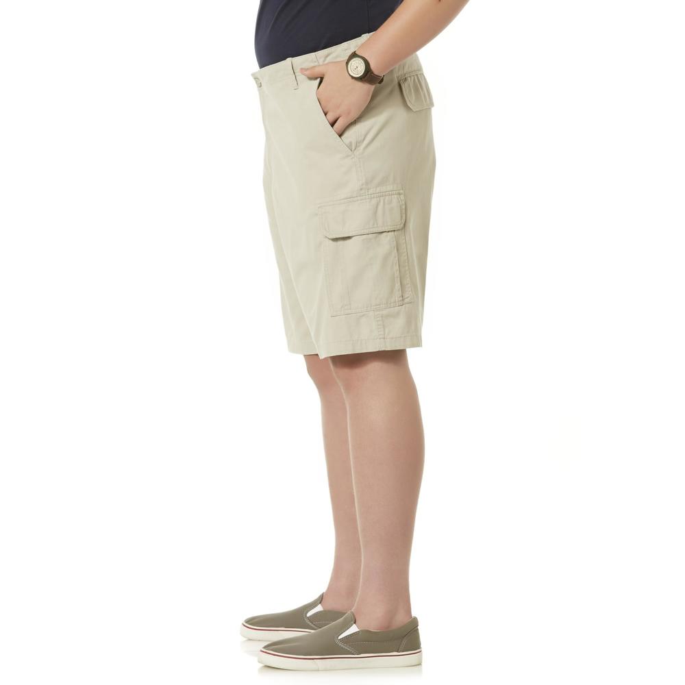 Basic Editions Men's Big & Tall Cargo Shorts