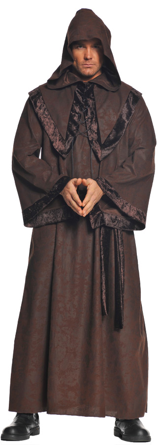 Men’s Deluxe Monk Robe Costume