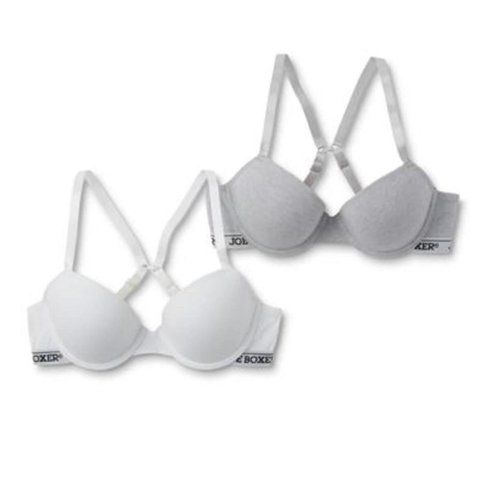 Junior's 2-Pack Push-Up T-Shirt Bras