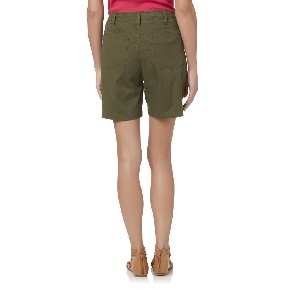 Basic Editions Women's Utility Shorts