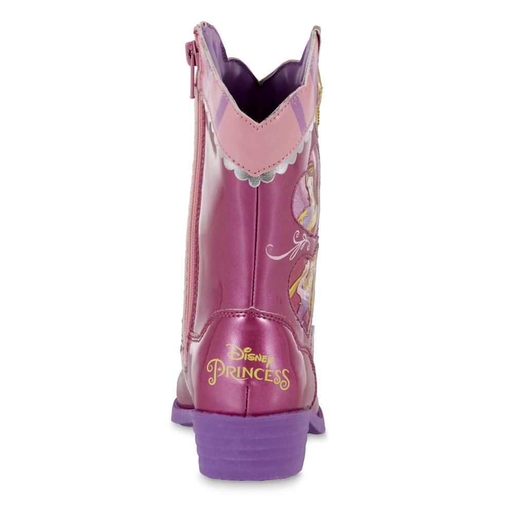 Disney Princess Toddler Girls' Pink Western Boot