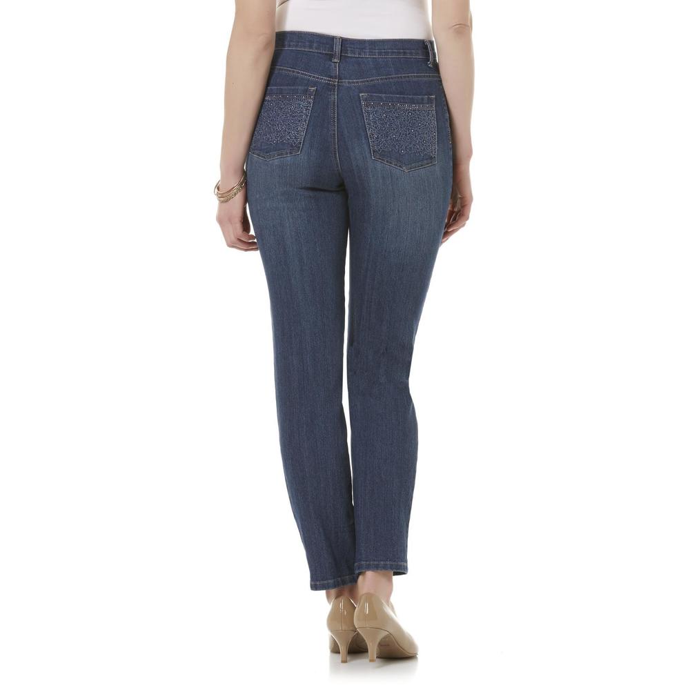 Gloria Vanderbilt Women's Embellished Amanda Jeans
