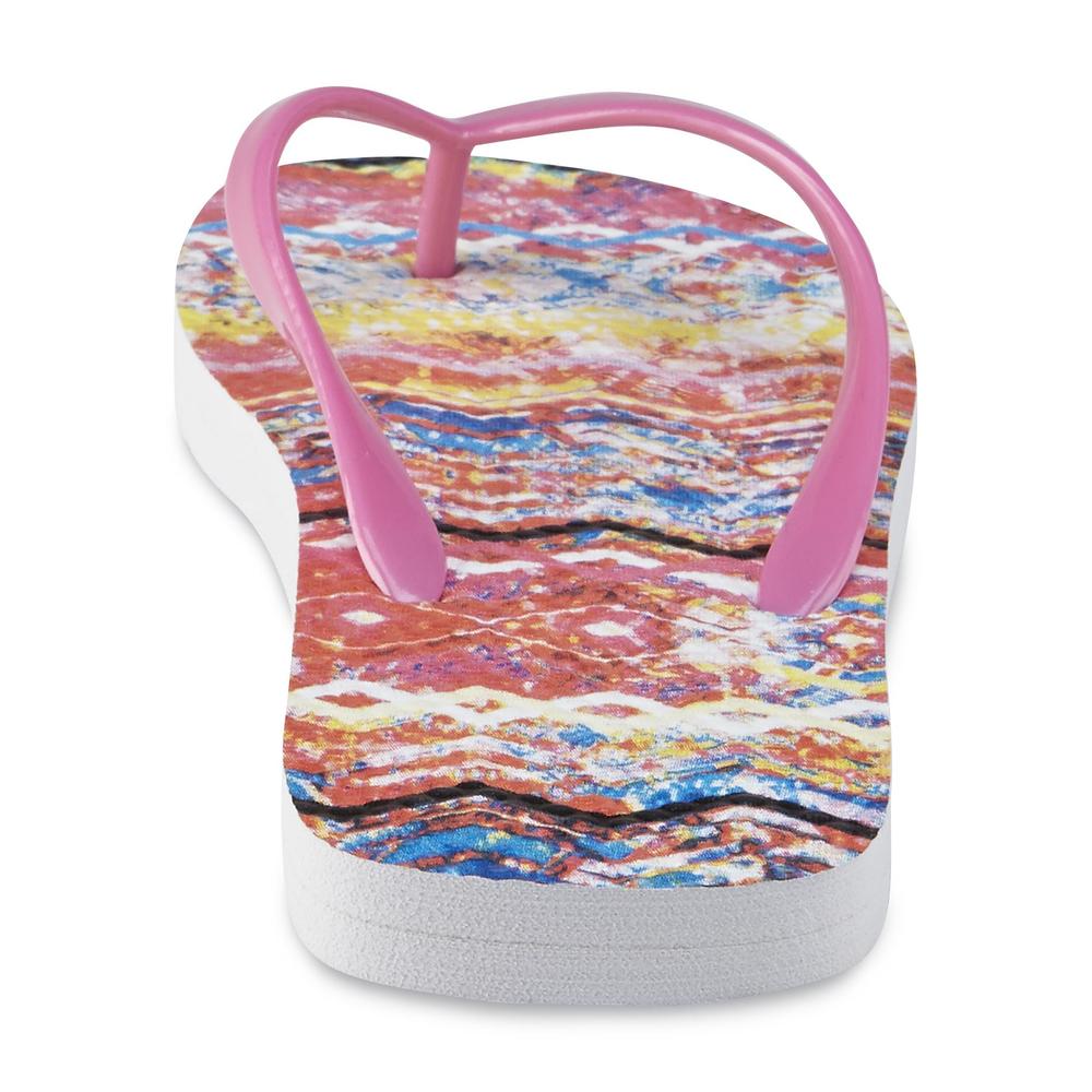 Personal Identity Women's Zori Pink/Multicolor Flip-Flop