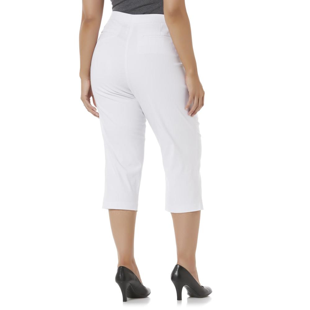 Laura Scott Women's Plus Millennium Capri Pants