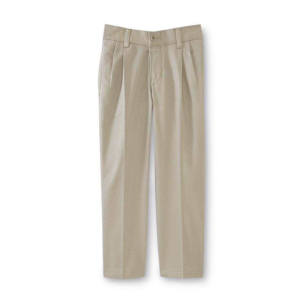Dockers Boy's Pleated Uniform Pants