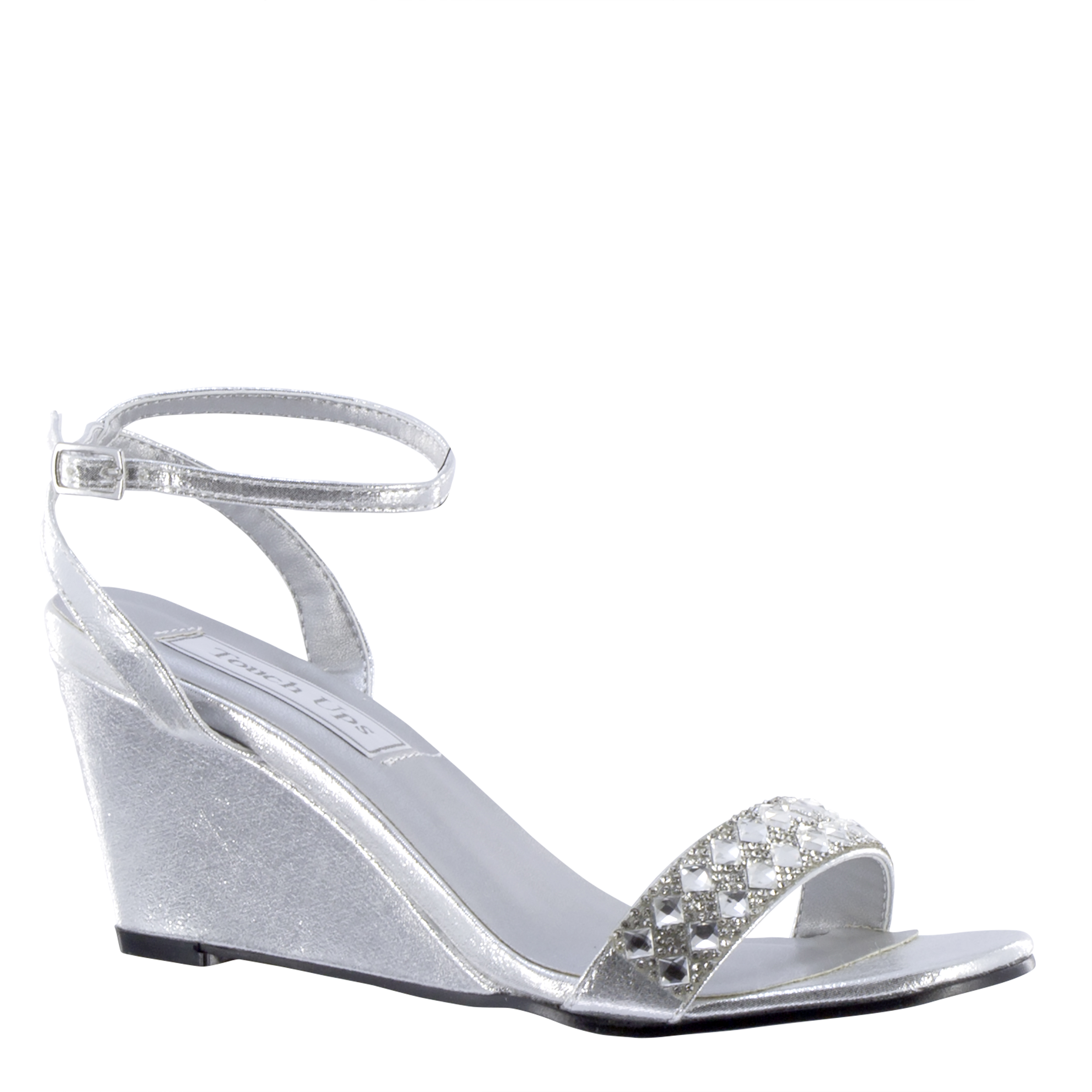 Touch Ups Women's Carter Silver Wedge Shoe
