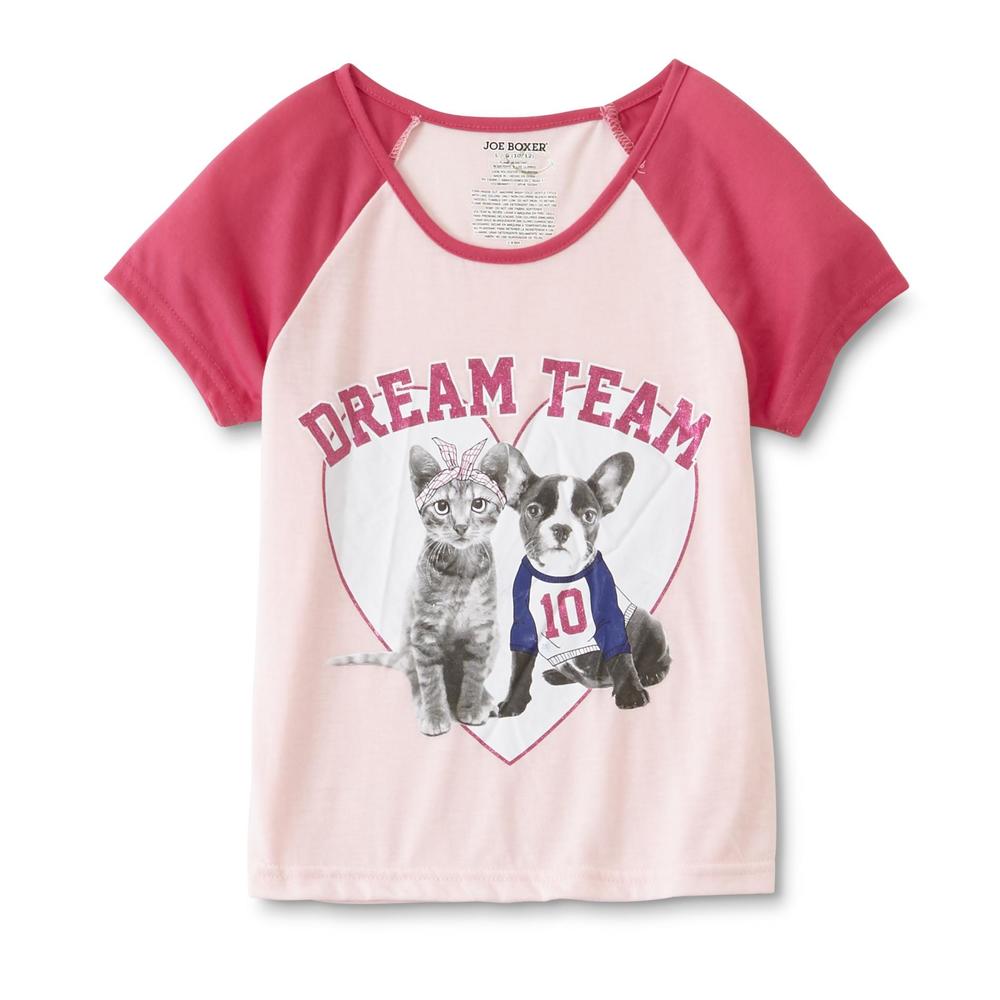 Joe Boxer Girls' Pajama Top & Pants - Dream Team