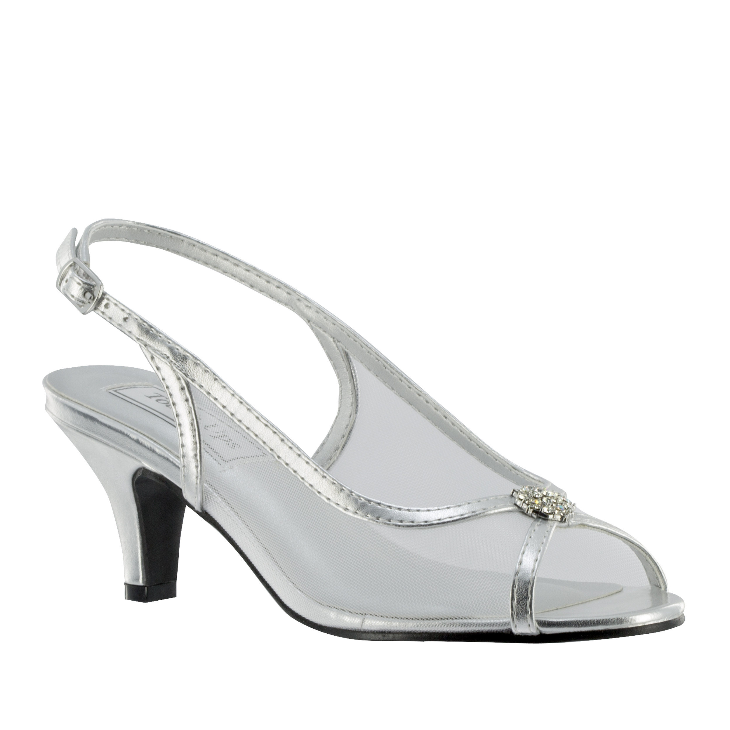 Touch Ups Women's Elite Silver Pump