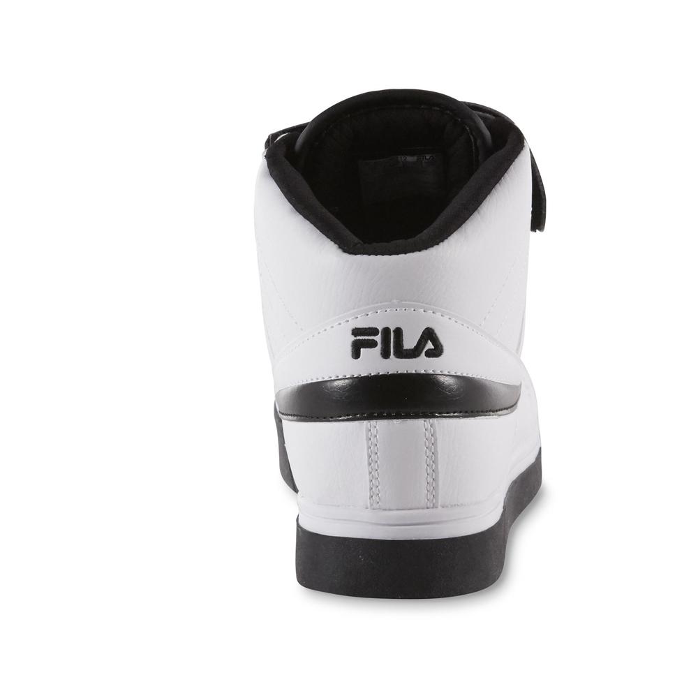 Fila Men's Vulc 13 Mid-Top Sneaker - White/Black