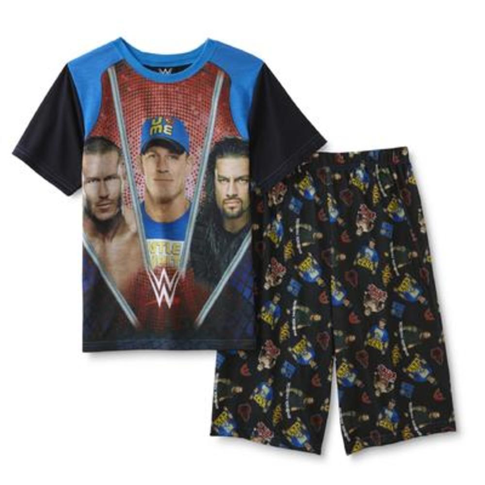 WWE Boy's Pajama Shirt & Shorts - Kmart