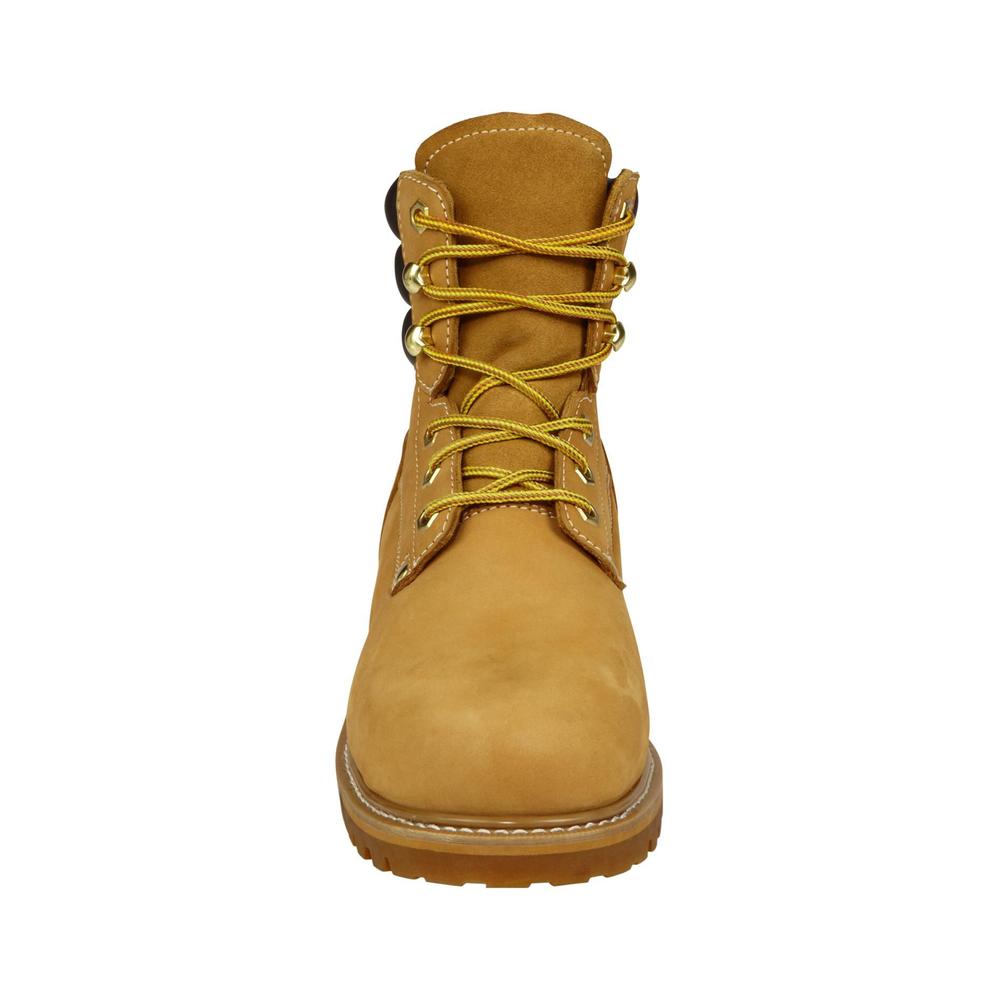 Roebucks Men's 6in. Soft Toe Nubuck Boot - Tan
