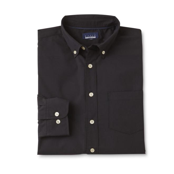 Basic Editions Men's Big and Tall Easy-Care Dress Shirt
