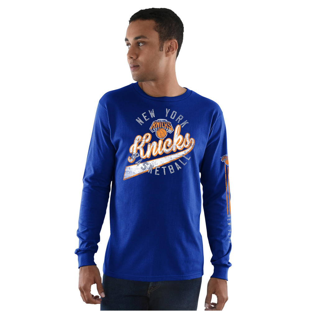 NBA Men’s Long-Sleeve T-Shirt - New York Knicks