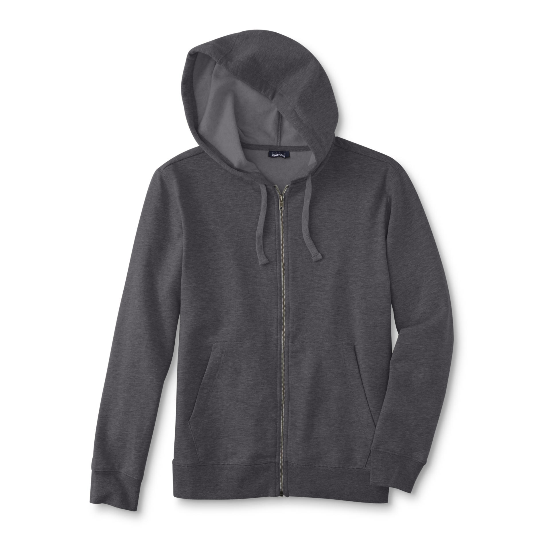 Basic Editions Men's Fleece Hoodie Jacket