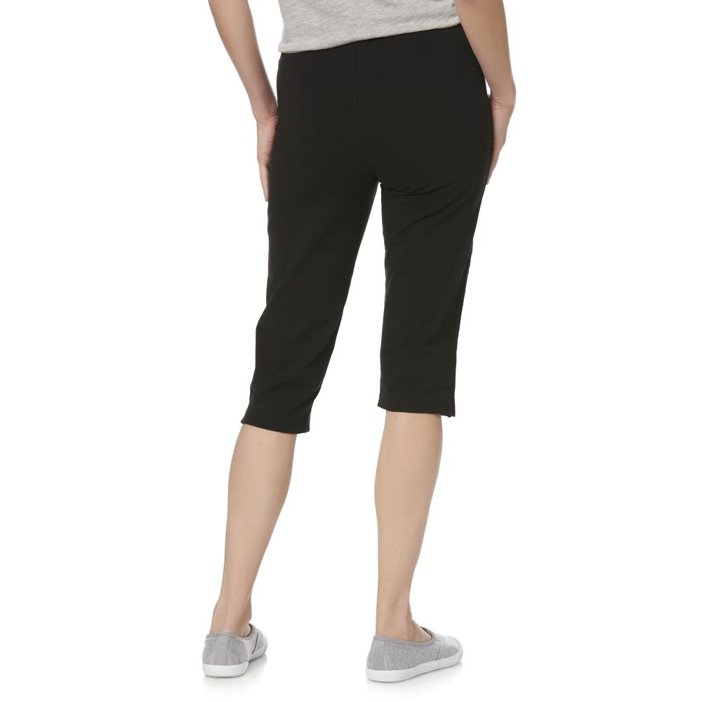 Basic Editions Women's Capri Leggings