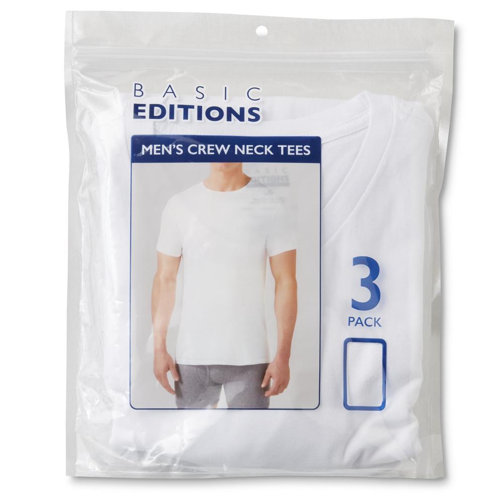 Basic Editions Men's 3-Pack T-Shirts
