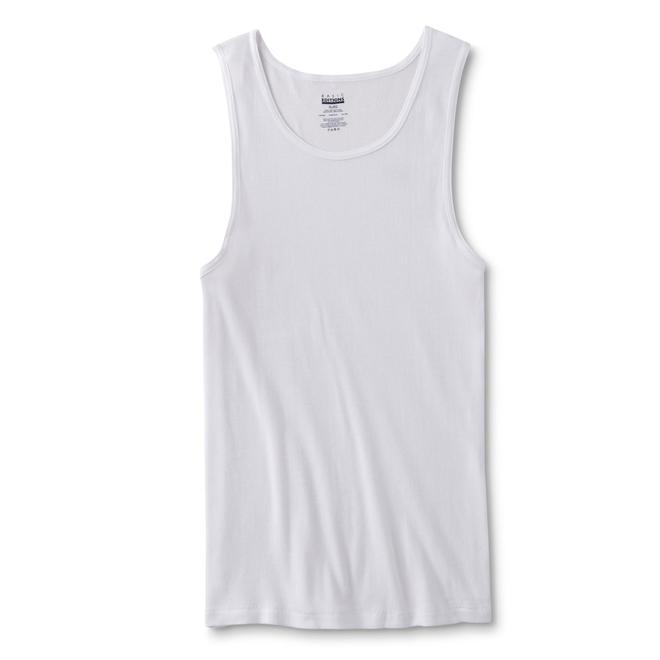 Basic Editions Men's 3-Pack Tank Tops
