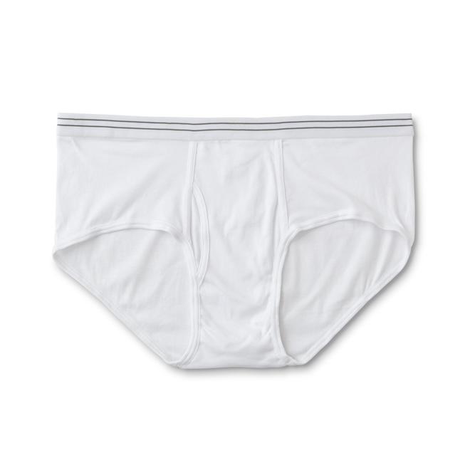 Basic Editions Men's Big & Tall 3-Pack Underwear Briefs