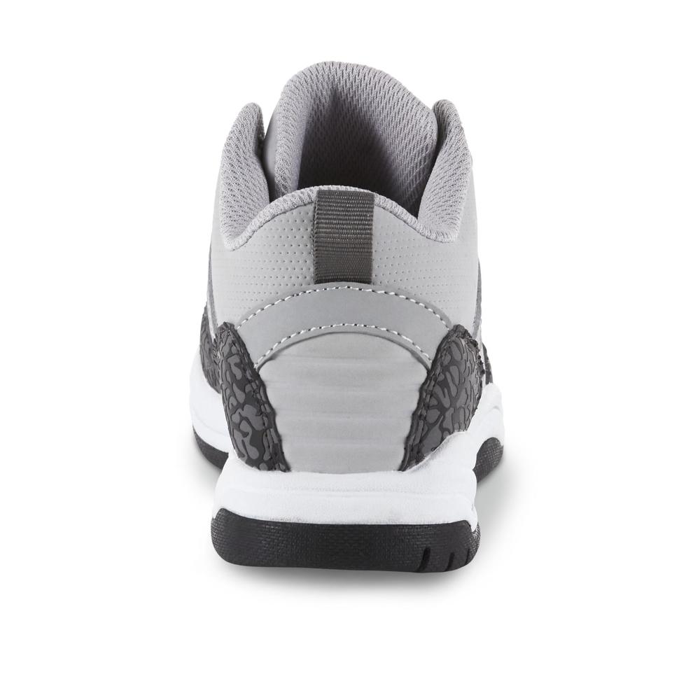 Shaq Boys' Cross Up High-Top Sneaker - Gray