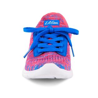 LA Gear Girls' Aura Pink/Blue Athletic Shoe