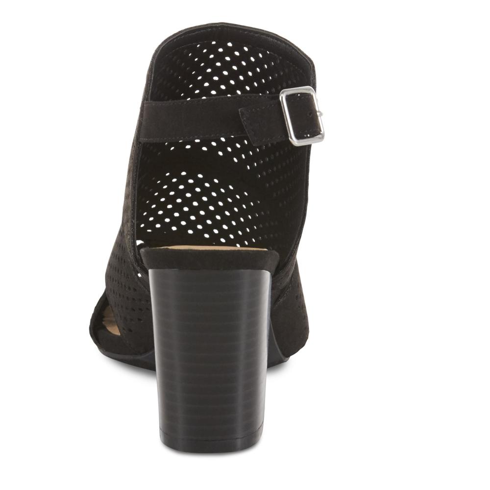 Route 66 Women's Kennedy Block Heel Dress Shoe - Black