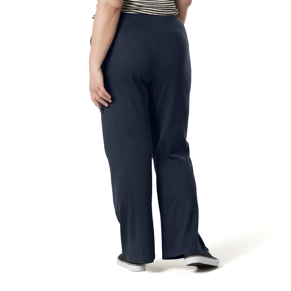 Laura Scott Women's Plus Knit Pants