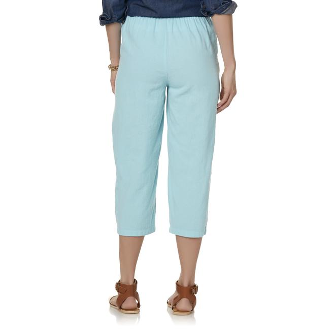 Basic Editions Women's Capri Pants