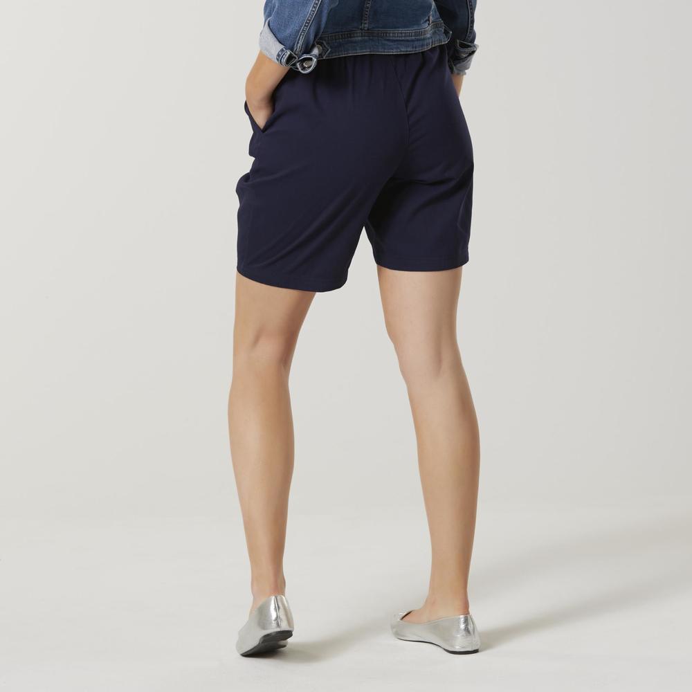 Basic Editions Women's Twill Shorts