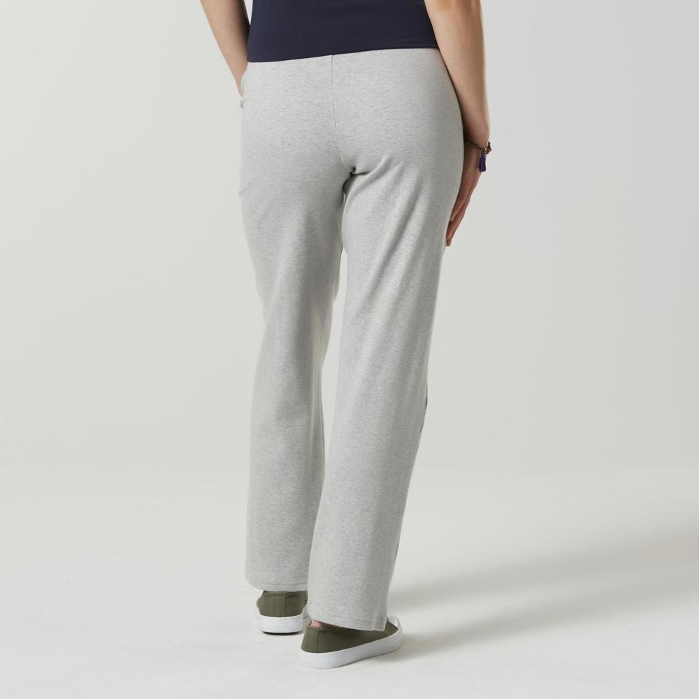 Basic Editions Women's Knit Pants