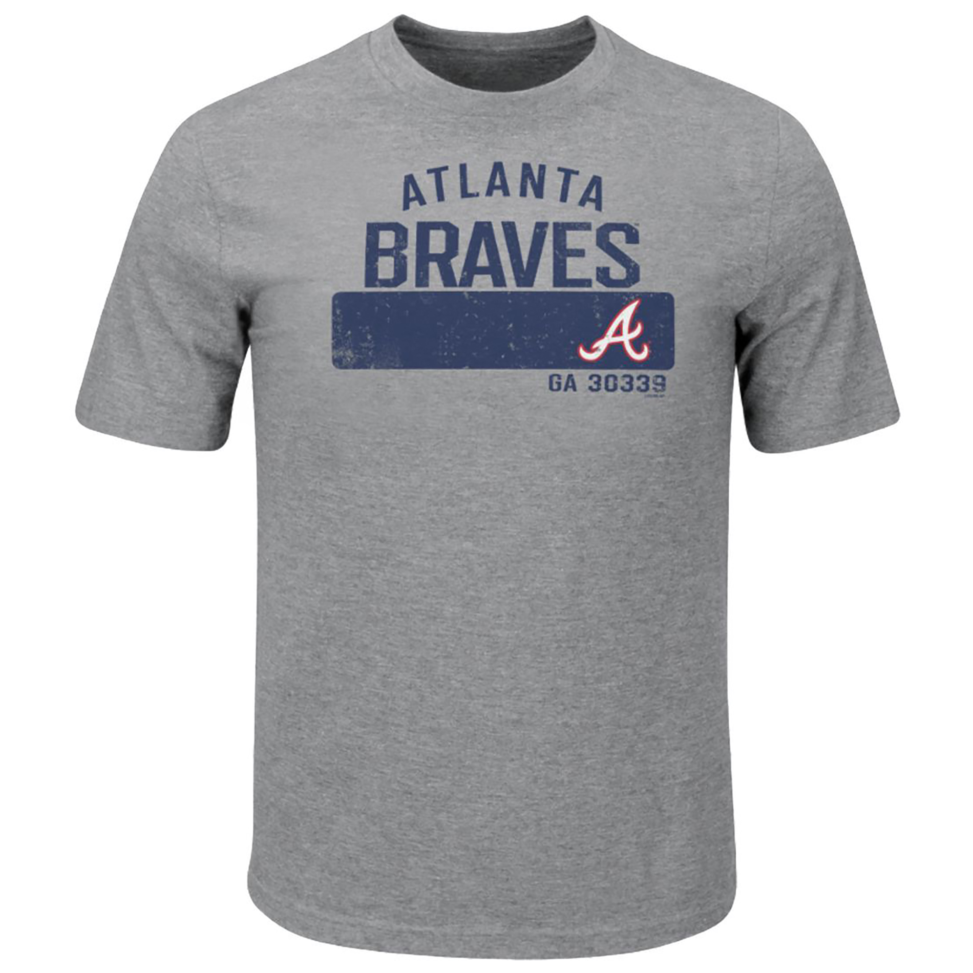 MLB Men’s Atlanta Braves Crew-Neck T-Shirt