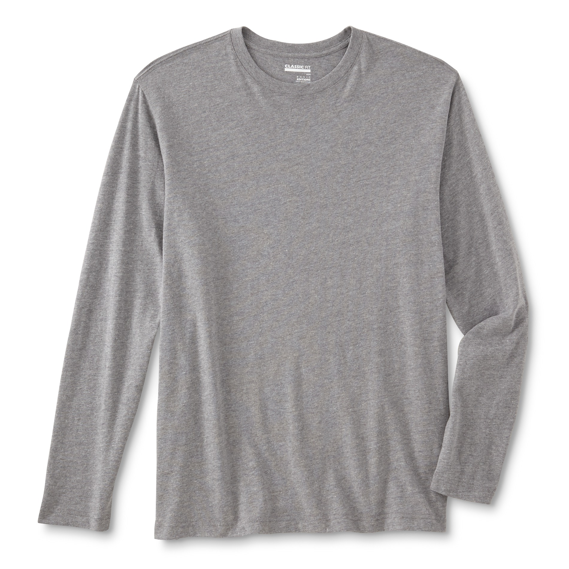 Basic Editions Men's Big & Tall Long-Sleeve T-Shirt