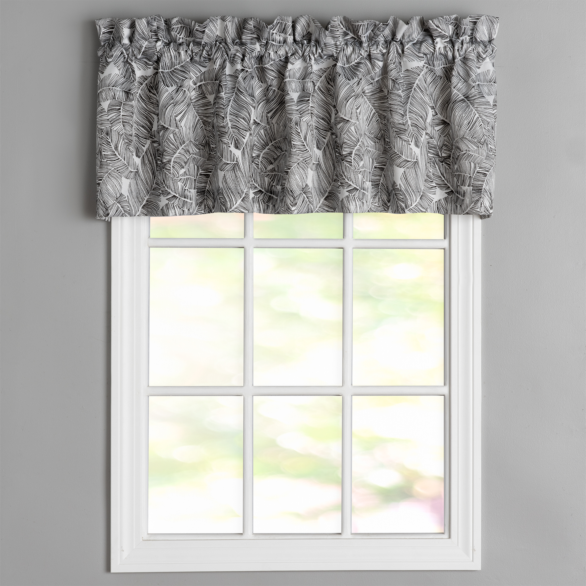 Essential Home Mix and Match Printed Window Valance