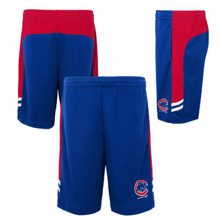 MLB Boys’ Color-Block Shorts - Chicago Cubs