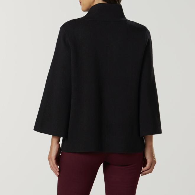 Basic Editions Women's Sweater Jacket