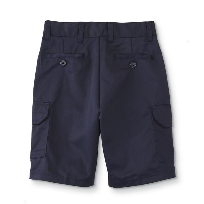 Basic Editions Boys' Twill Cargo Shorts