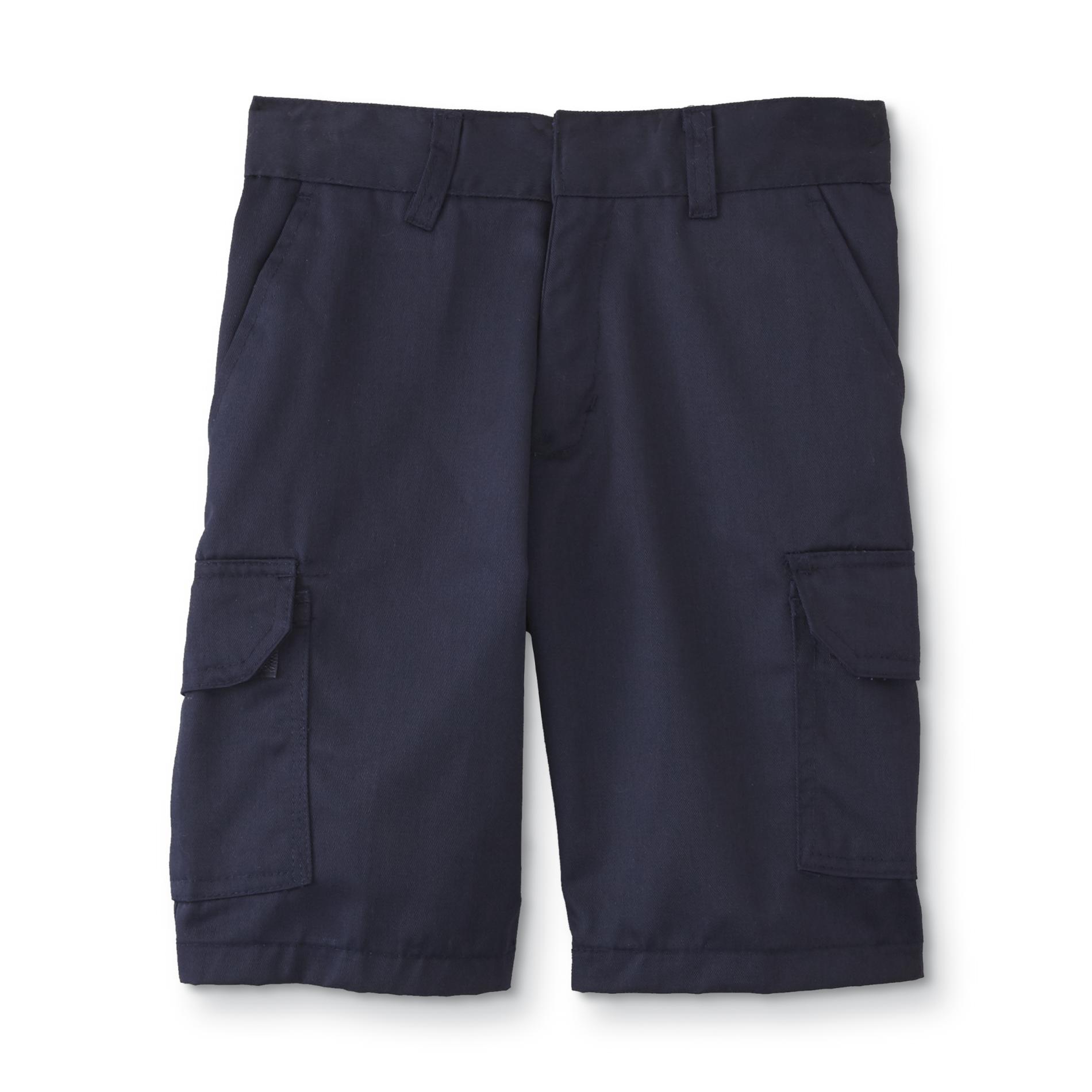 Basic Editions Boys' Twill Cargo Shorts