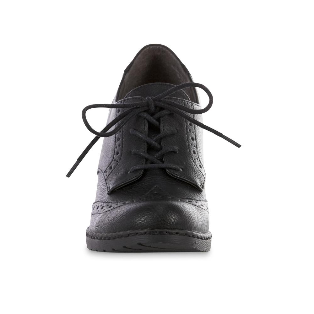 I Love Comfort Women's Laura Black Oxford Shoe