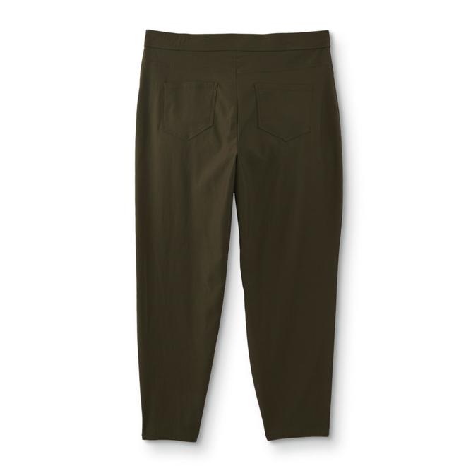 Basic Editions Women's Twill Pants