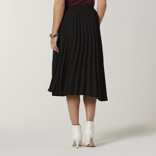Islander Women's Pleated Midi Skirt