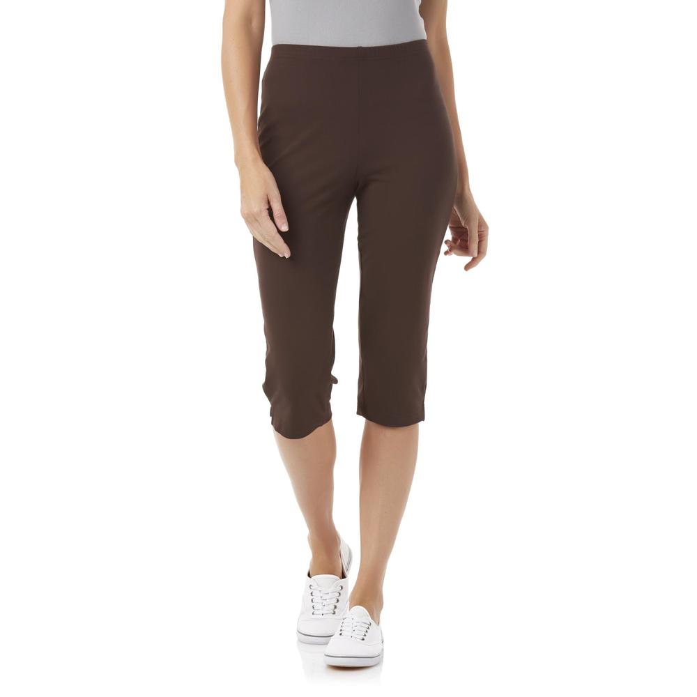 Basic Editions Women's Capri Pants