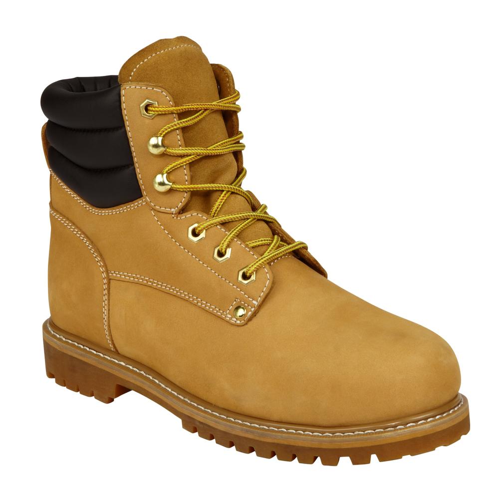Roebucks Men's 6in. Steel Toe Nubuck Boot - Tan