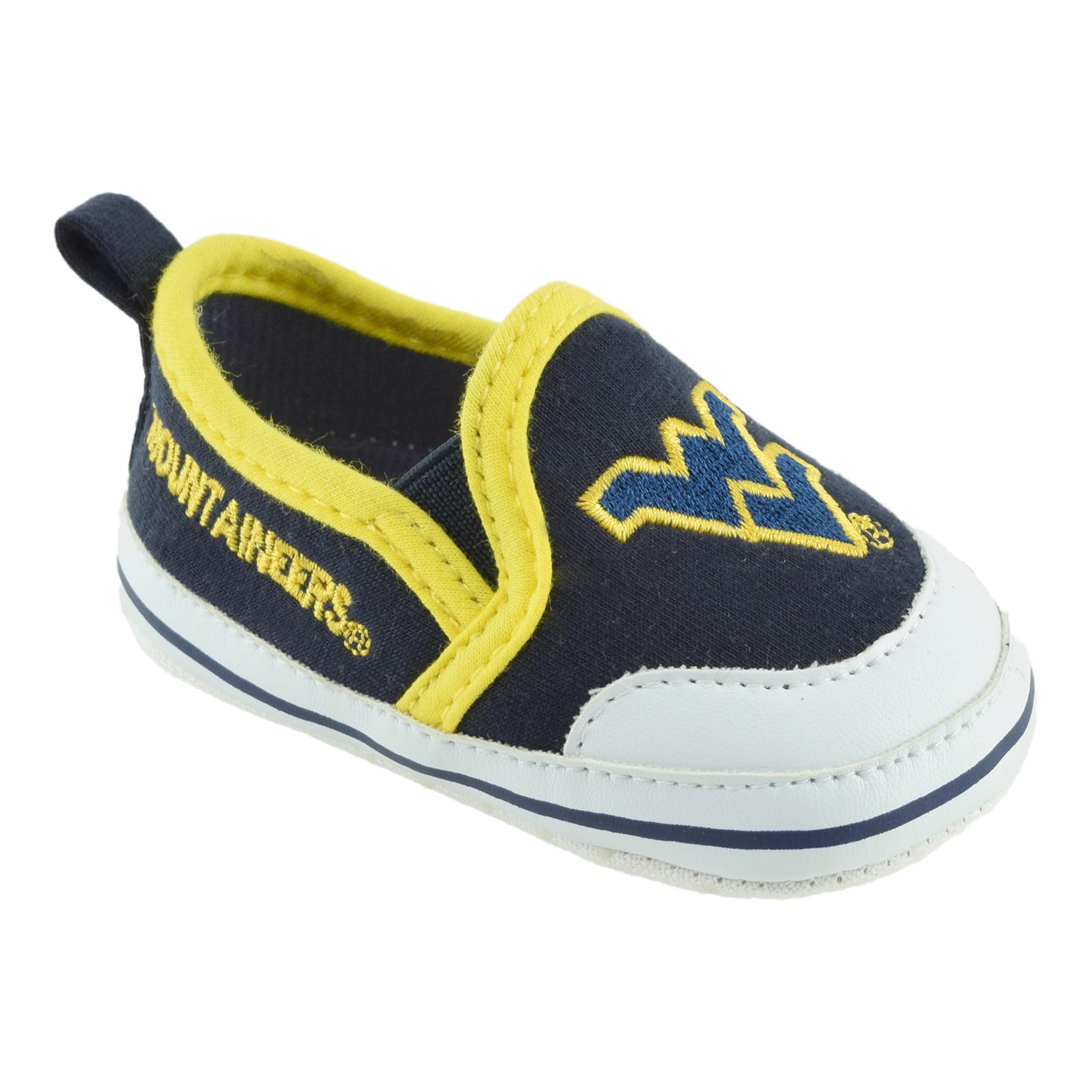 NCAA Newborn & Infant West Virginia University Mountaineers Soft Sole Shoes
